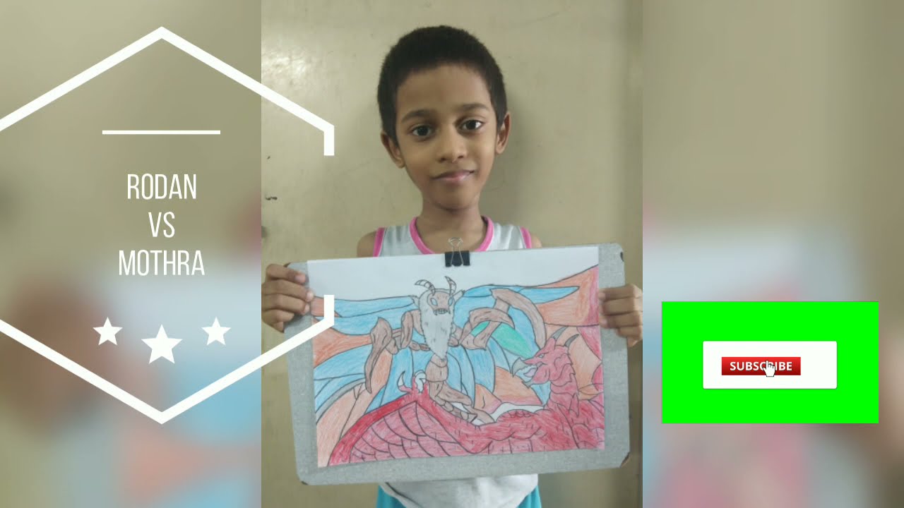 Rodan vs Mothra/how to draw a rodan vs mothra/godzilla king of the ...