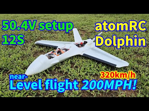 atomRC Dolphin over 200MPH! 320km/h! - YouTube