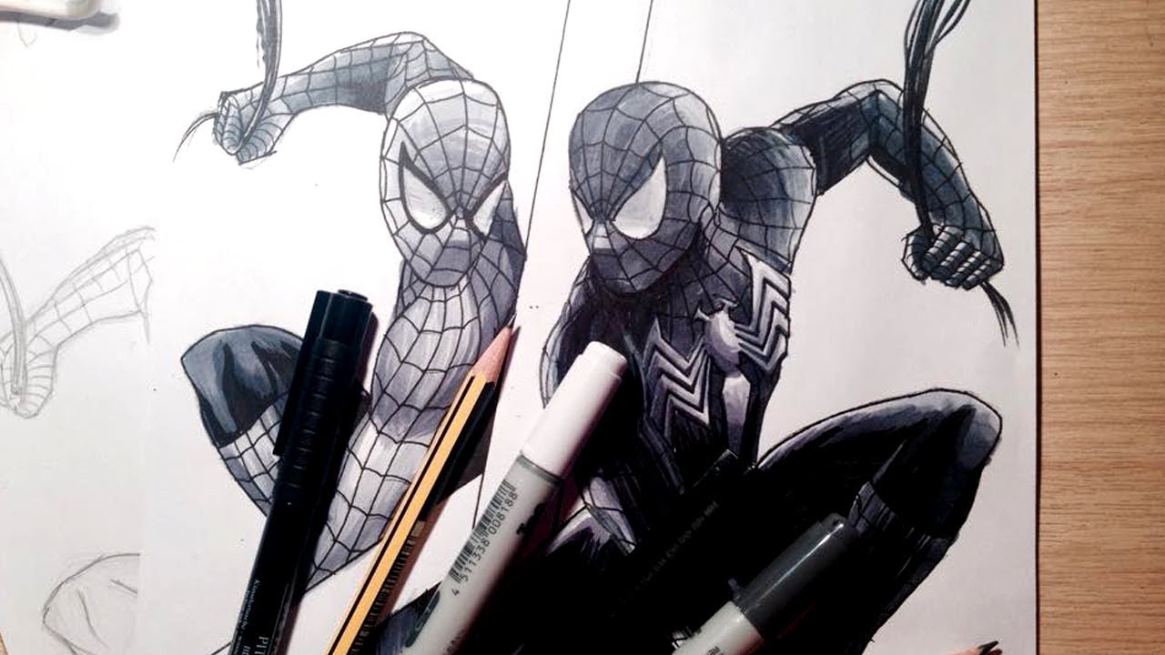 Spider-Man Speed Drawing/Painting - YouTube