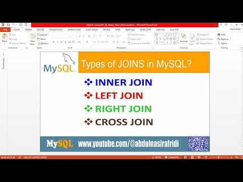 Lecture -21| Join | Types of Join | Inner Join| General Syntax | Venn Diagram| SQL Statement ...