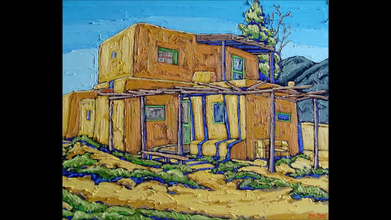 The Best of New Mexico Neil Myers Paintings - YouTube