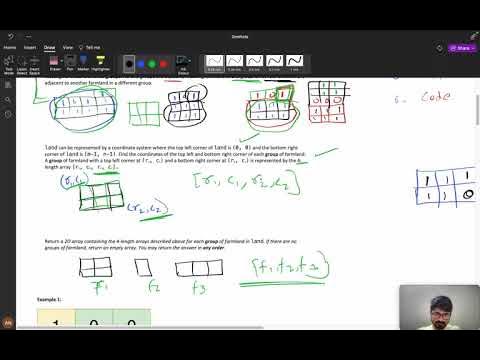 1992 Find All Groups of Farmland || Easy DFS Solution 🔥 || Bonus Question 🙋‍♂️ - YouTube
