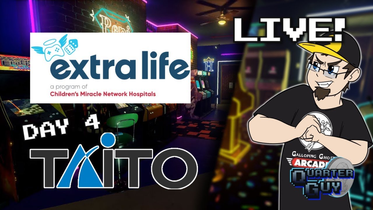 Extra Life 2025 GAME WEEKENDS! Day 4: Taito - YouTube