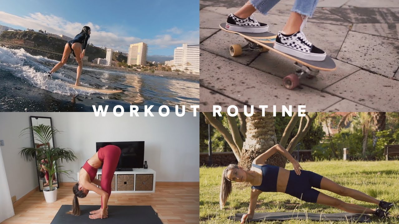 WORKOUT ROUTINE - Mi rutina de ejercicio semanal | Cómo me mantengo en ...