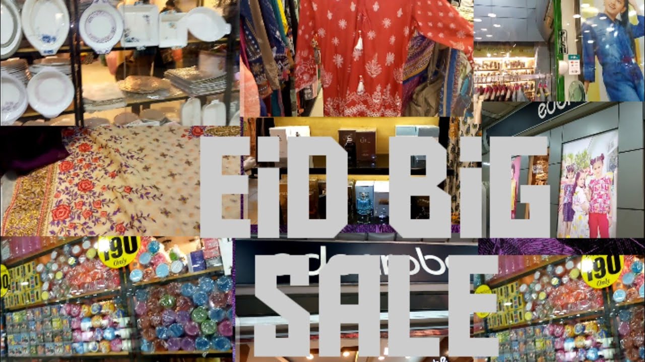 Saima Pari mall hyderi || Eid big sale All item || Eid collection july ...