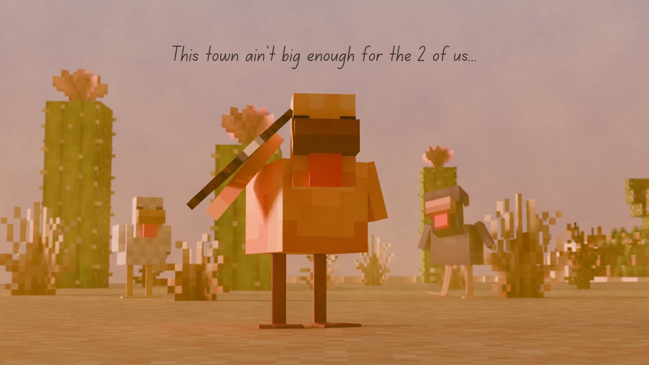 Emo chickens and cactus flowers | Minecraft Snapshot 25w06a - YouTube