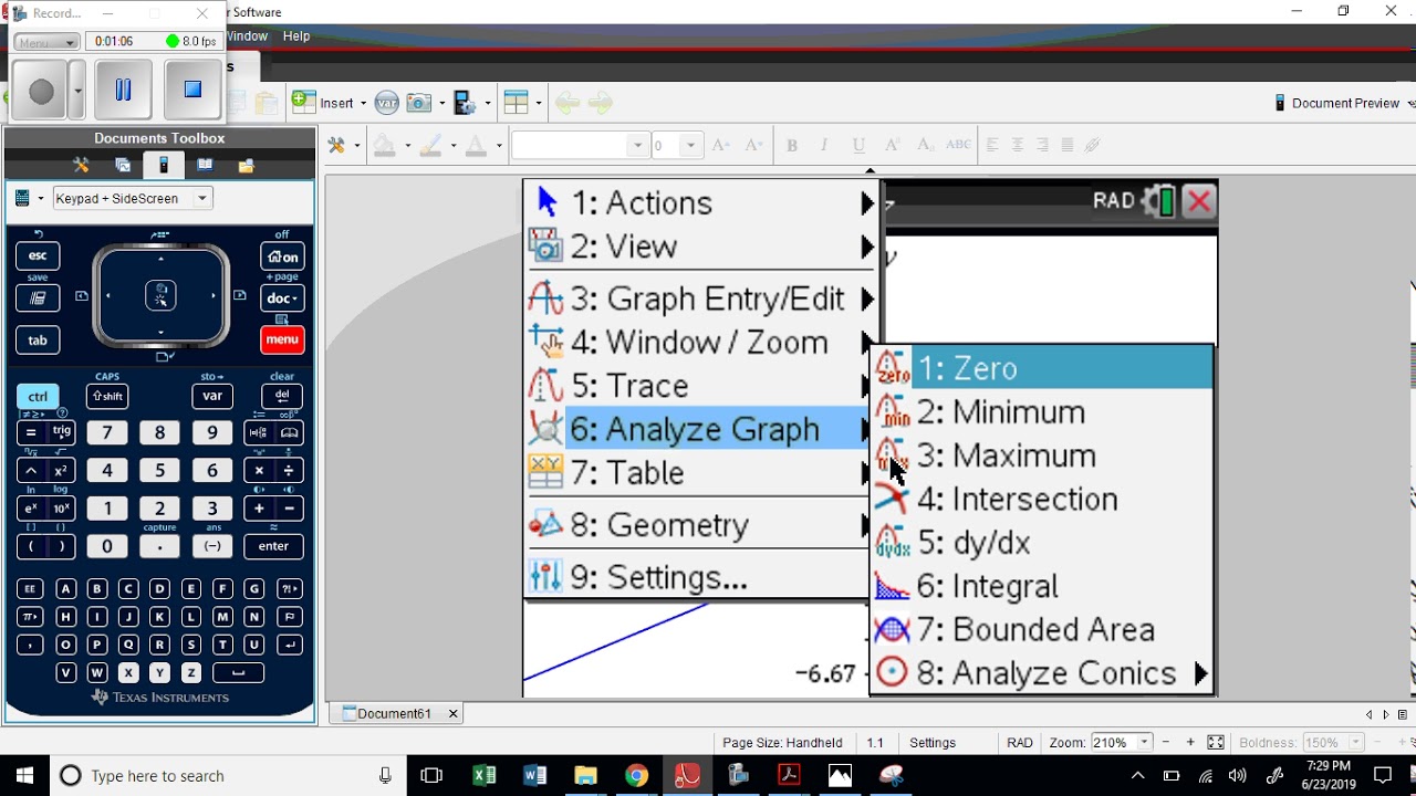 Nspire, Determining Slope from an Equation - YouTube