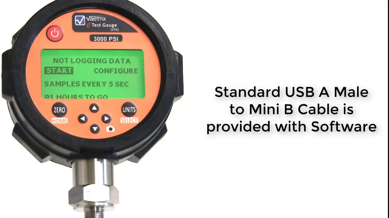 Datalogging with Vaetrix ETG - Data Management Software - YouTube