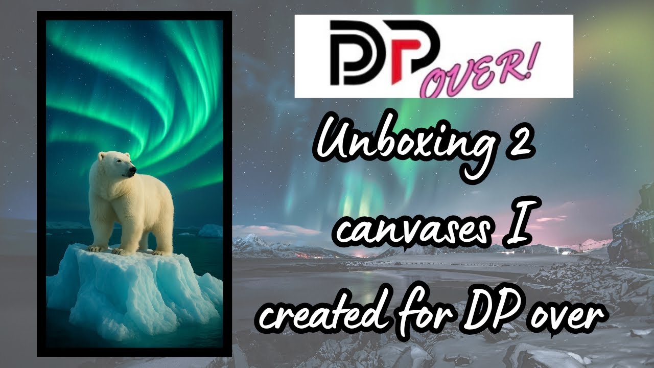 Unboxing 2 Custom Diamond Painting Canvases I Created with DP Over ...