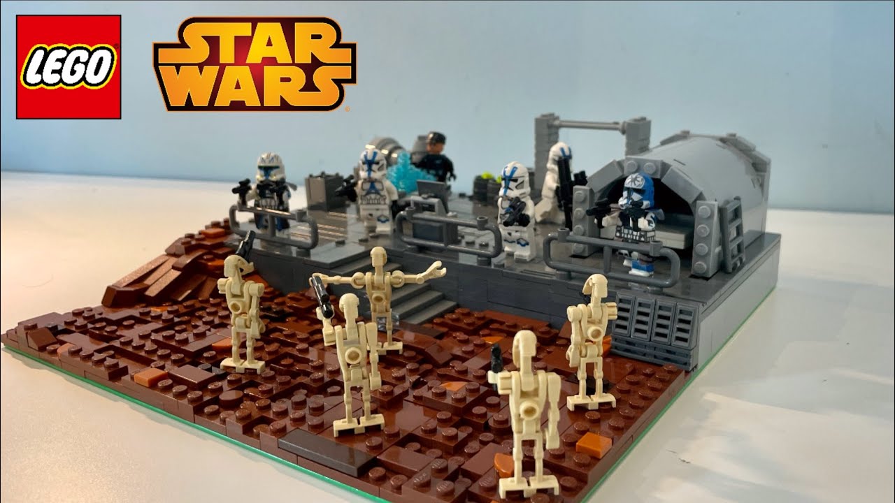 Lego Star Wars Ambush on Mimban MOC - YouTube