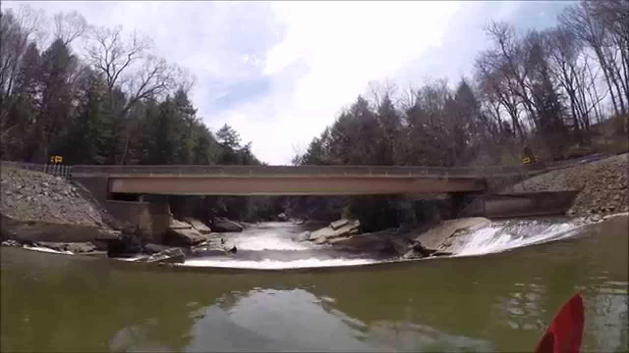 Slippery Rock Dam Slide - YouTube