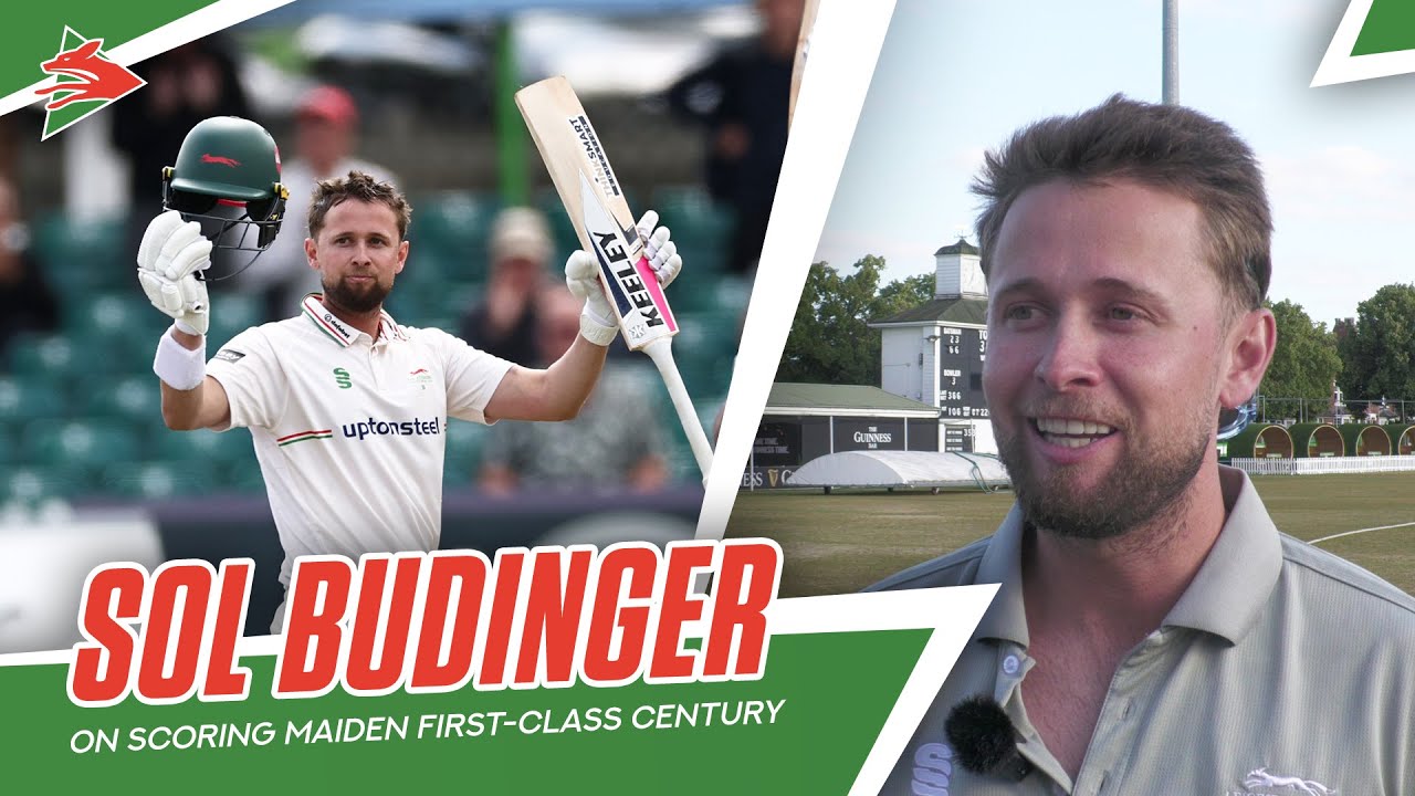 "GREAT DAY" | Budinger Reacts To Maiden First-Class Century 💯 - YouTube