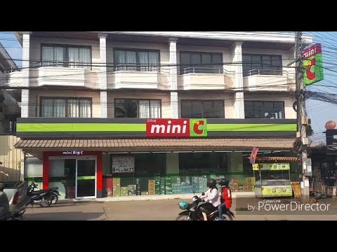 ปิดตำนาน M-point Mart สวัสดี mini bigC ในลาว - YouTube