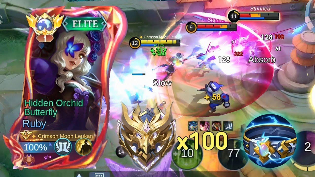 HOW TO REACH MYTHICAL IMMORTAL USING THUNDERBELT ON RUBY!!💕BEST RUBY ...