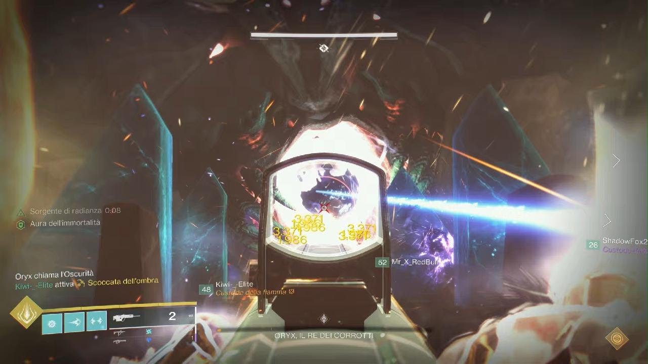 Destiny 2 Oryx Death Ita - YouTube