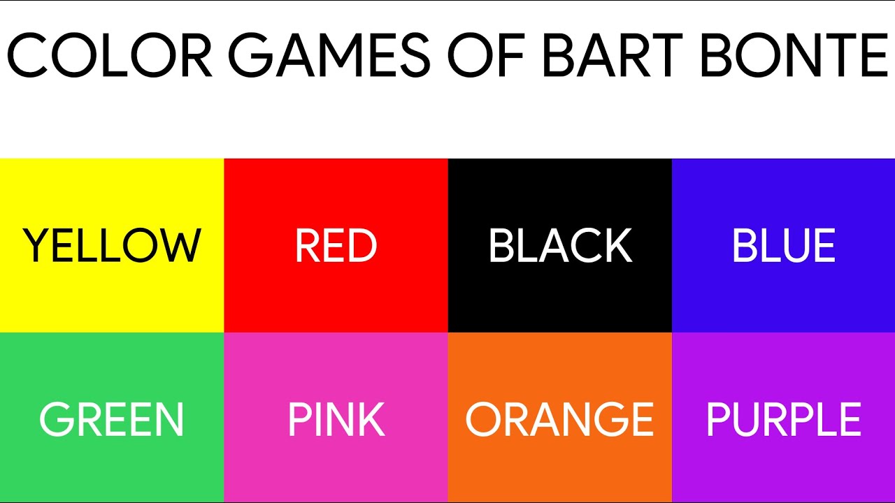 All of Color Games OST by Bart Bonte : Yellow to Purple - YouTube