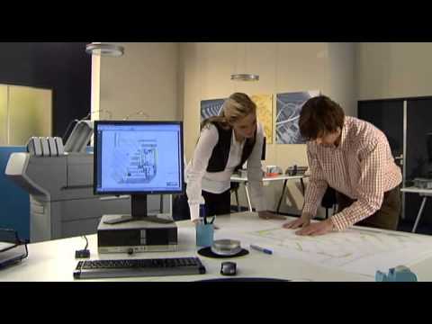 Océ ColorWave 600 - YouTube