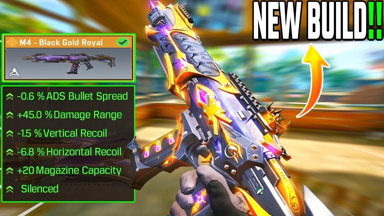 New "O RECOIL" M4 Gunsmith Attachments!! its Broken in Season 1 COD ...
