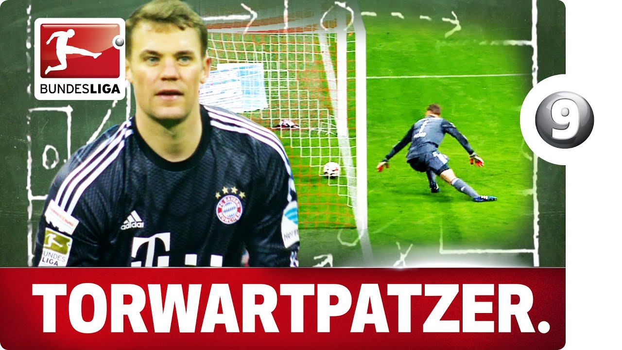 Neuer, Guardiola & Zieler – Football German: Torwartpatzer - YouTube