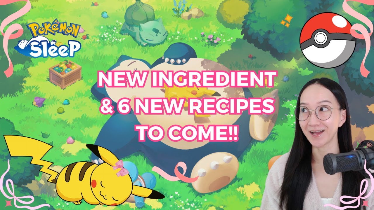 Pokémon Sleep: New Ingredient ☕️ & 6 New Recipes to Come 👩🏻‍🍳🍳 - YouTube