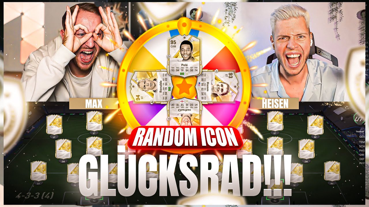 OMG! RANDOM ICON GLÜCKSRAD 🎡 Squad Builder Battle 🤯🔥 - YouTube