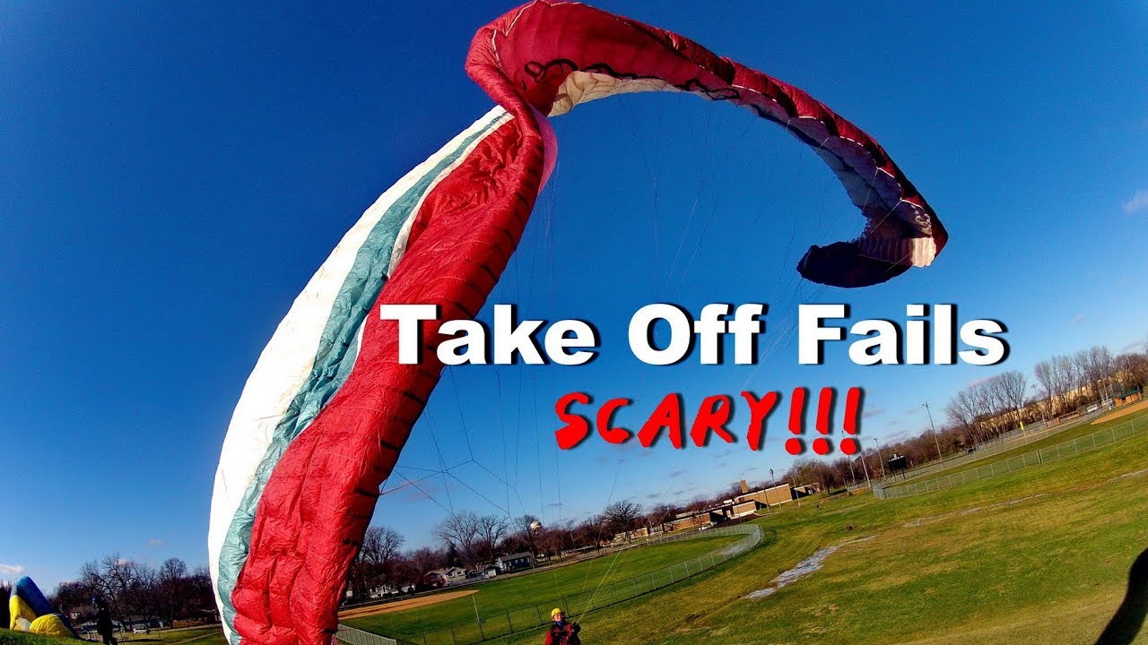 paragliding launch takeoff compilation: What Happens in the Real World ...