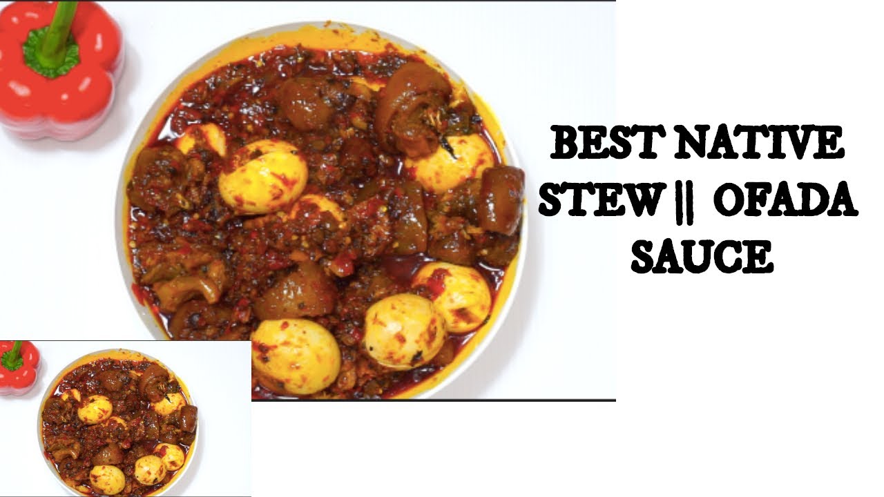 SIMPLE RECIPE: HOW TO MAKE OFADA SAUCE || DISHESBYQ - YouTube