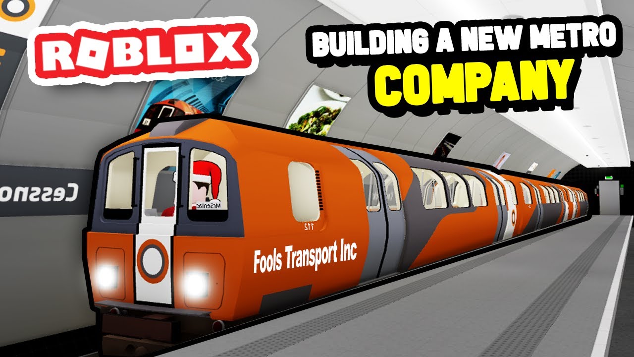 Building My Own METRO COMPANY in Roblox Metro Simulator - Glasgow - YouTube