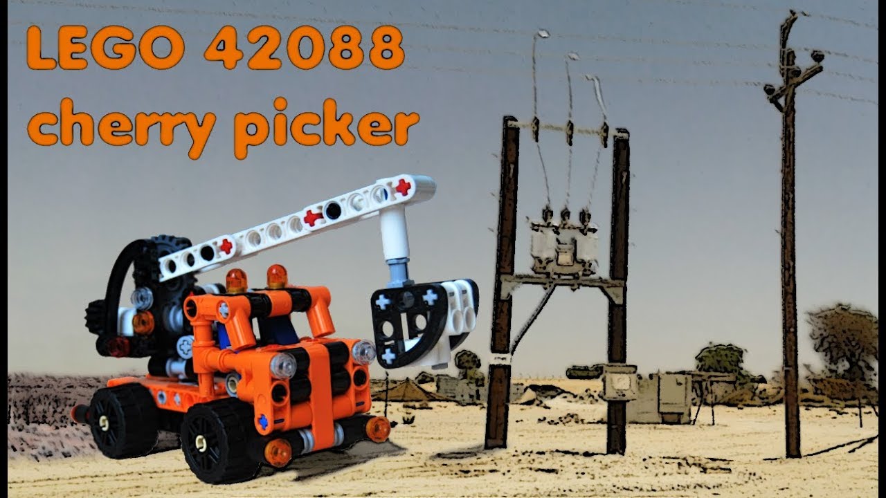 Lego Technic 42088 - Cherry Picker - YouTube