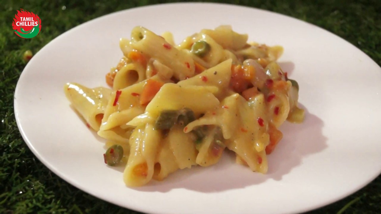 Pasta I Fresh Cream White Sauce Pasta I Simple & Delicious - YouTube