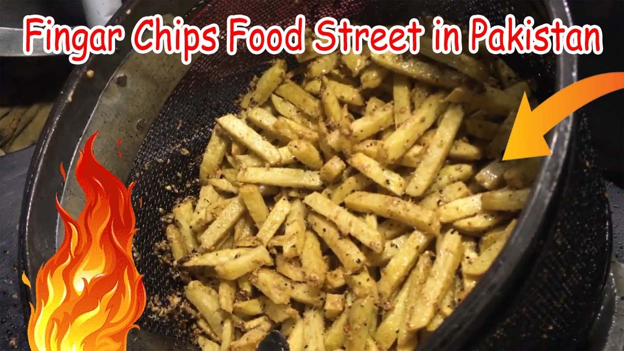 How to make finger chips street food | food street vlog | Street Food ...
