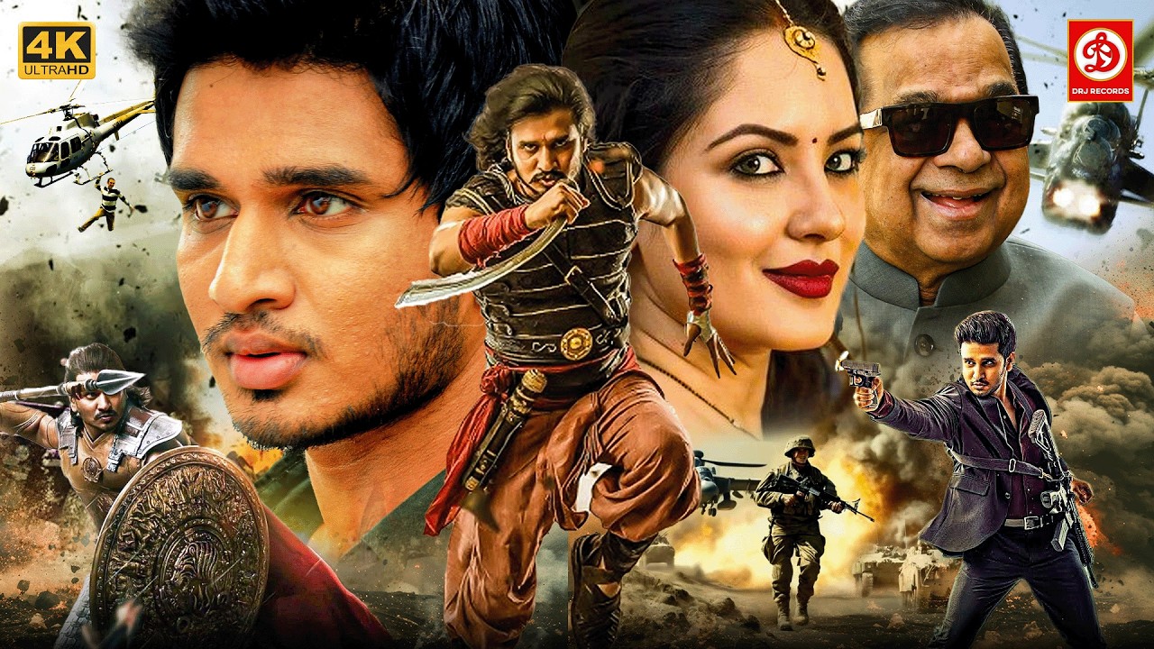 New Released South Indian Movie In Hindi | Panja The Tiger | Nikhil ...