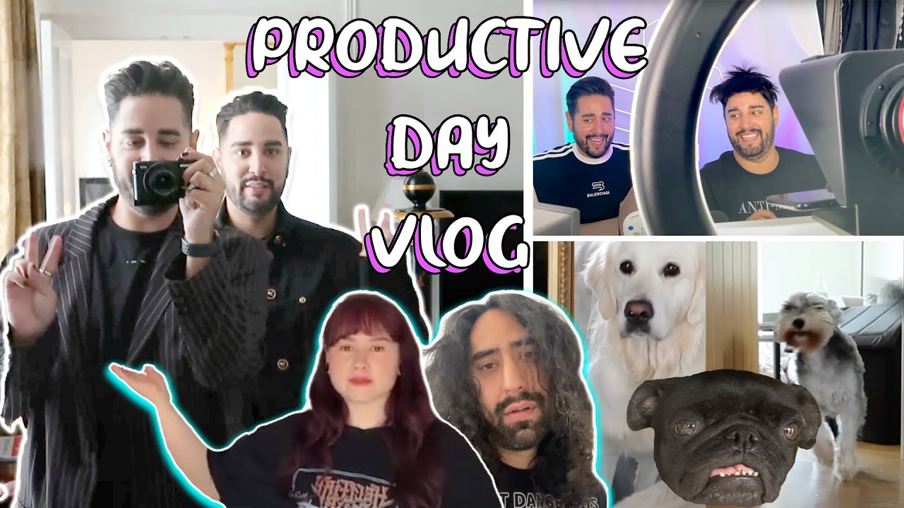 Day In The Life Of The Welsh Twins Team - Our First Vlog 💜🖤 The Welsh ...