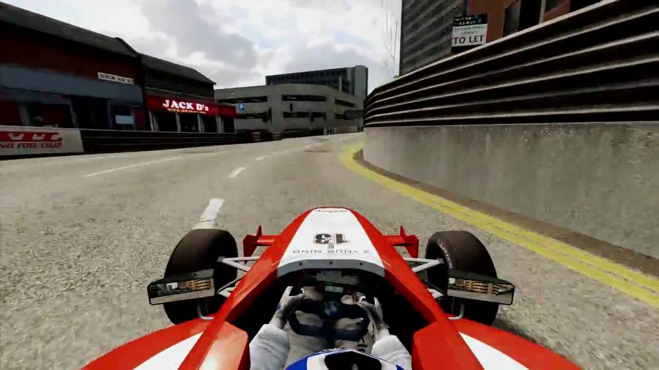 LFS - Formula Bmw @ South City Chicane - 1:05.14 - YouTube
