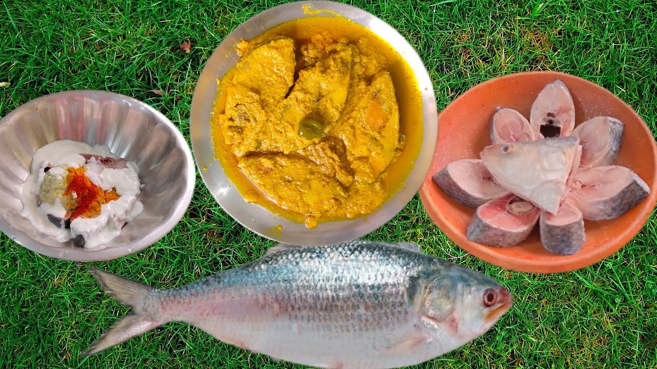 দই দিয়ে কাচা ইলিশ ভাপা বানিয়ে দেখুন সবাই খেয়ে হাত চাটবে।।steamed ...