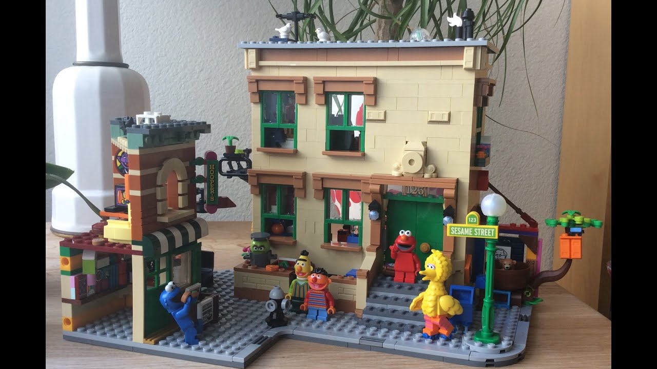 LEGO 123 Sesame Street Set review! - YouTube