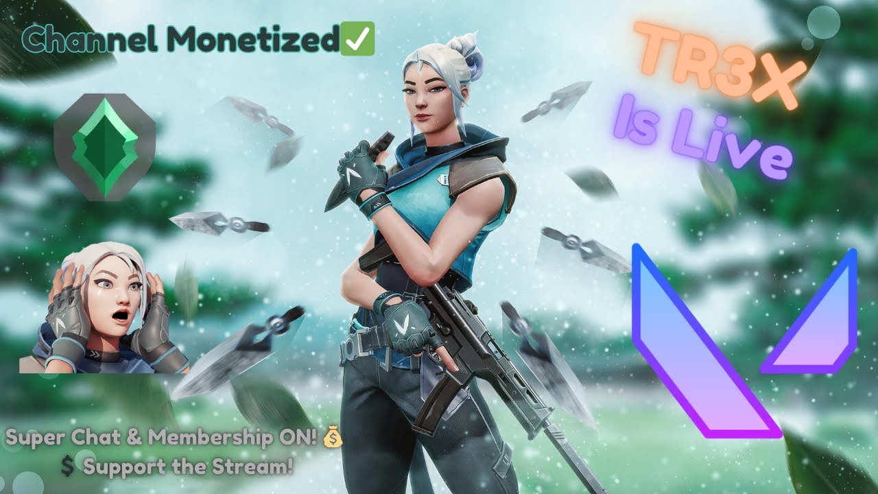🎉 Valorant Live 💗 | Finally Channel Monetized🎉|1000 subs soon ♥ #live # ...