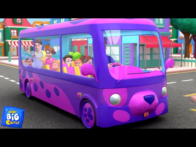 Wheels On The Bus, Street Vehicles and Nursery Rhymes for Children ...