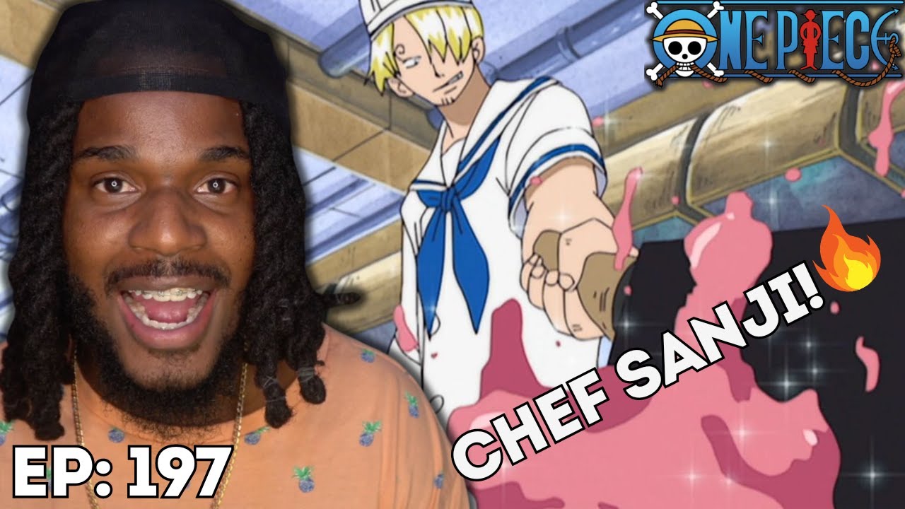 SANJI IS THAT CHEF!!! | ONE PIECE REACTION EPISODE 197 | ANIME | SUB ...