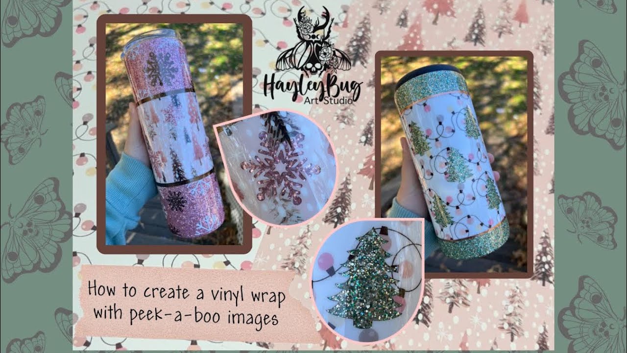 How to creat a vinyl wrap with peel-a-boos - YouTube