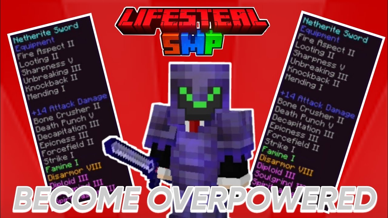 BECOME OVERPOWERED IN MYTHIC MC SERVER || PUBLIC LIFESTEAL SERVER ...