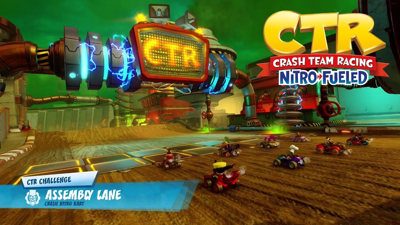 CTR Nitro Fueled - Assembly Lane - CTR Challenge - YouTube