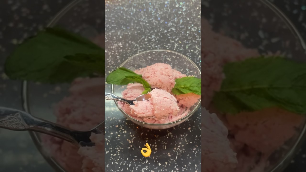 3 ərzaqla marojna/ мороженое всего 3 продукта#shorts - YouTube