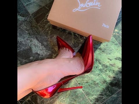 Christian Louboutin Unboxing! So Kate 120mm - YouTube