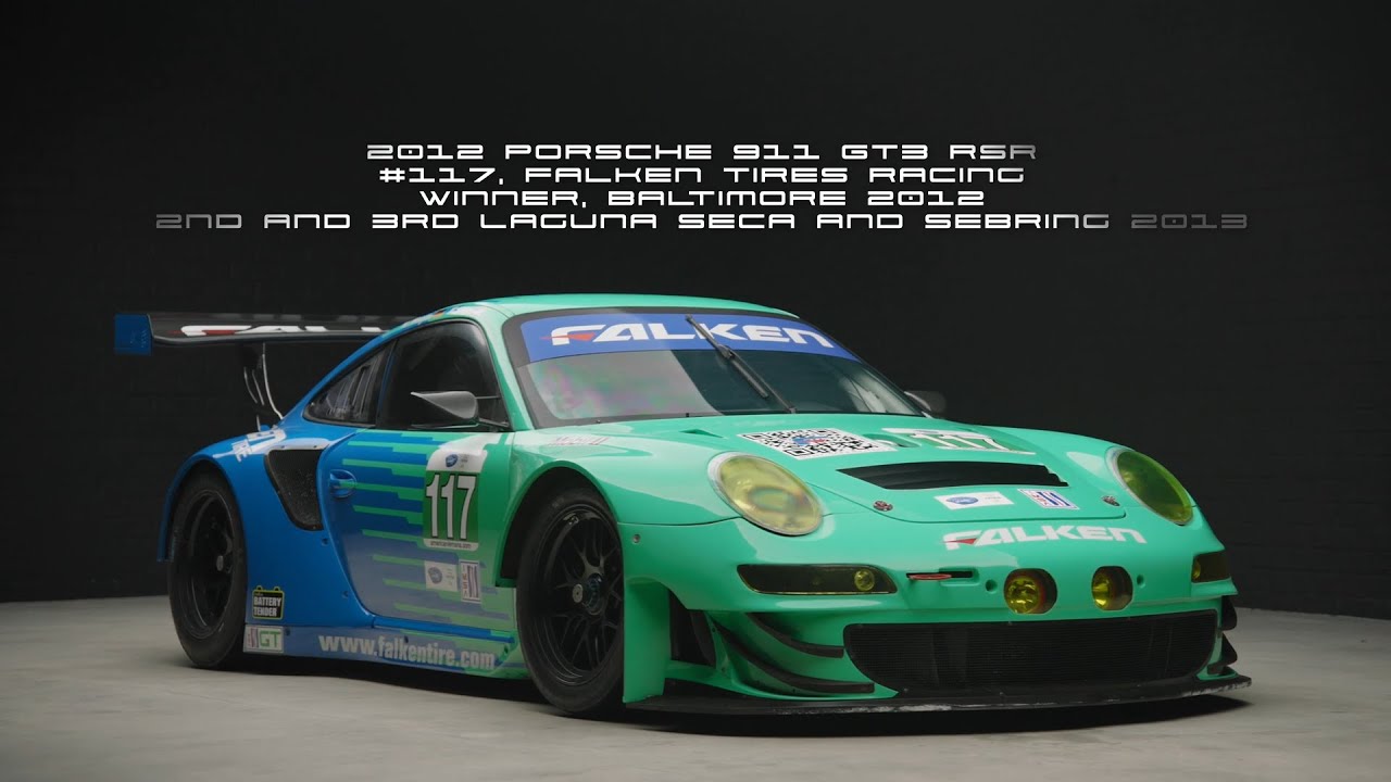 The 2012 Porsche GT3 RSR Falken Car With Pat Long and Jeff Zwart! - YouTube