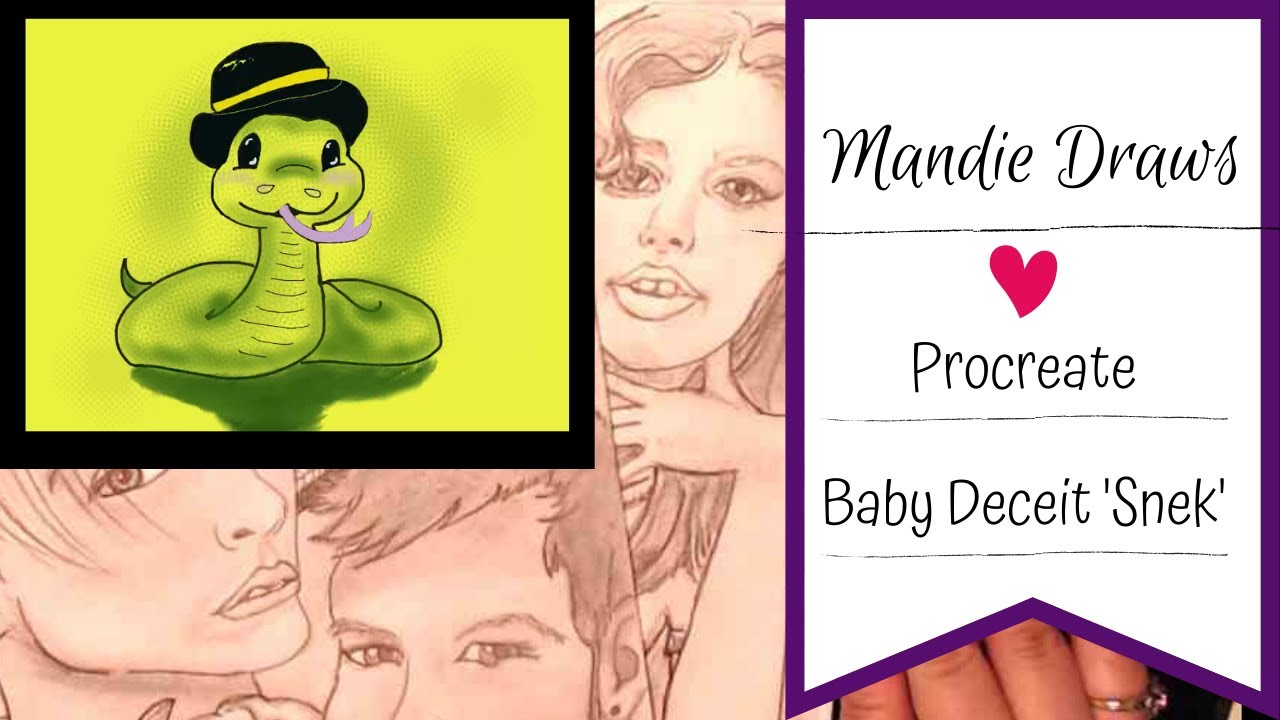 Drawing Deceit as a Snake! - YouTube