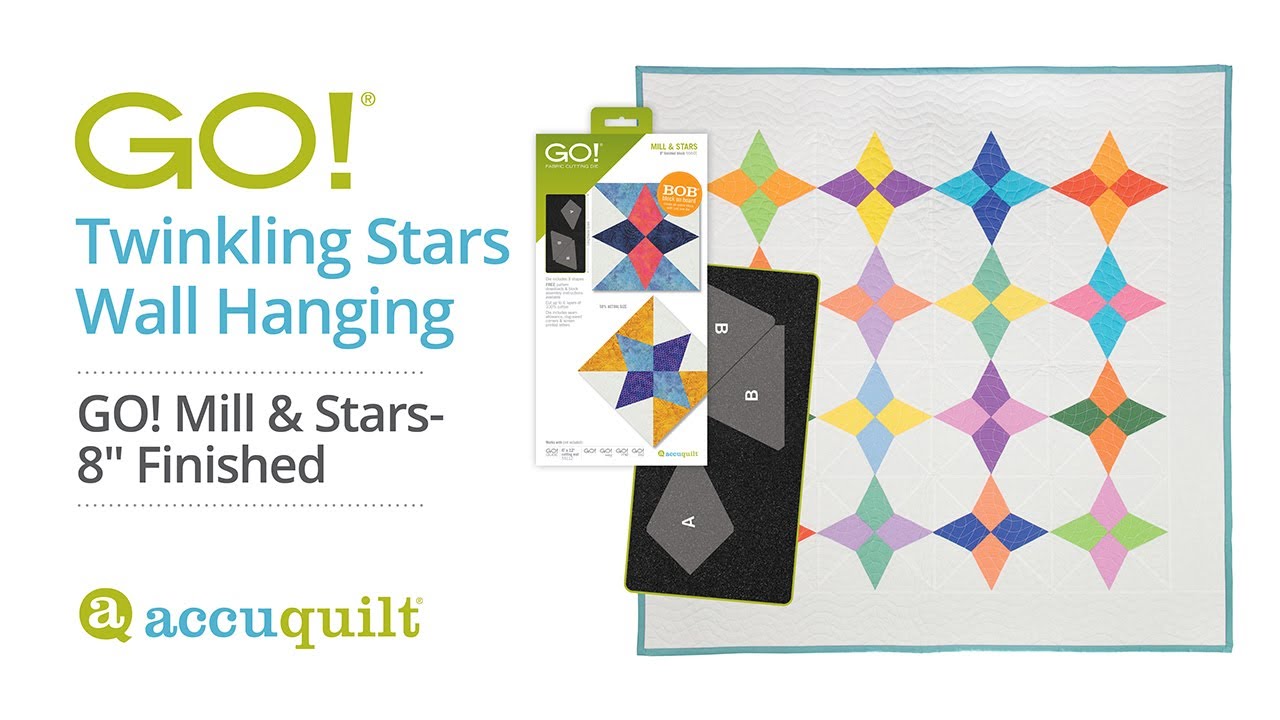 How to Make a Star-Filled Wall Hanging with This Free Pattern - YouTube