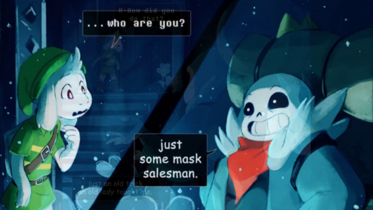 Legend of Asriel: Chara's Mask ~ Comic Dub {Undertale} - YouTube