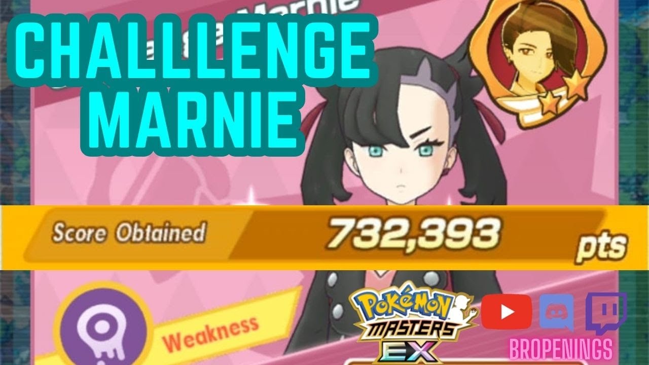 732,393 Damage Training with Marnie! Damage Challenge Poison Weakness # ...