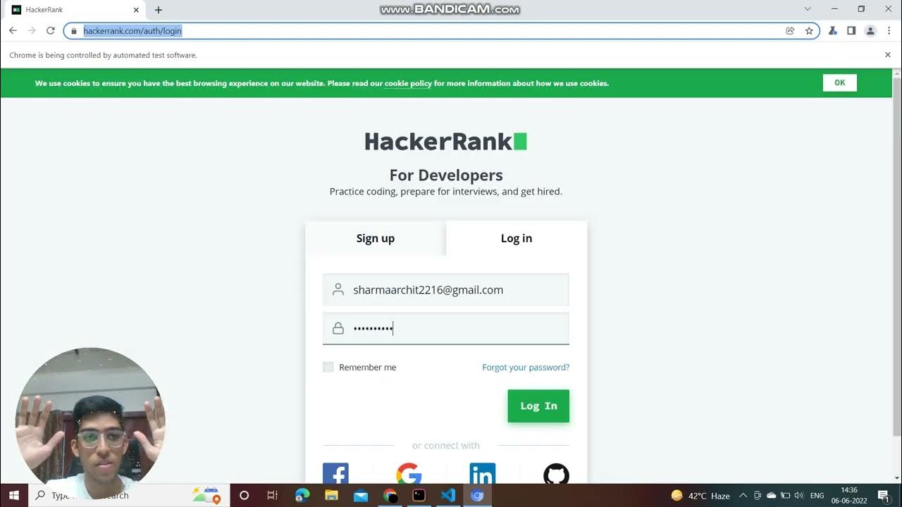 Hackerrank Automation project | Javascript | Puppeteer | Automation - YouTube